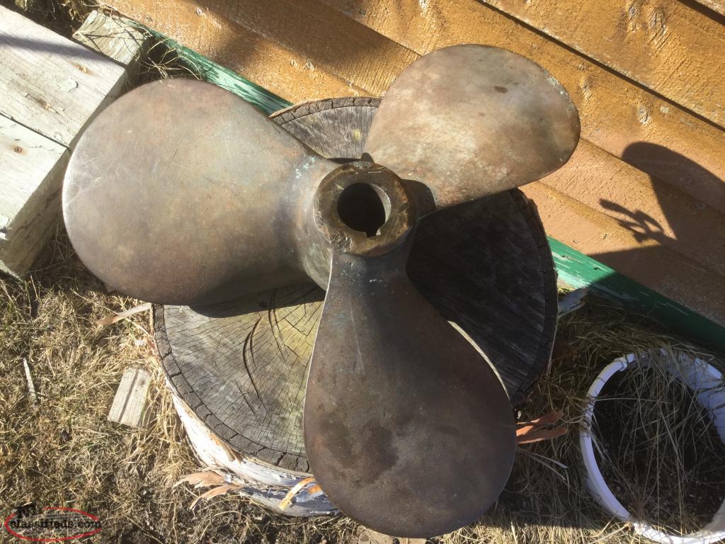 FOR SALE—BRONZE BOAT PROPELLER—LEFT HAND SWING - Durrell,nl ...