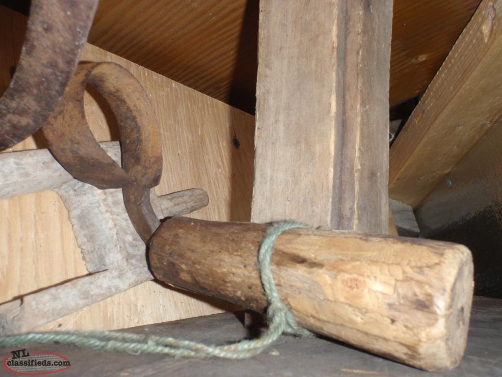 antique cooper's barrel making tools - Grand Falls Windsor ...