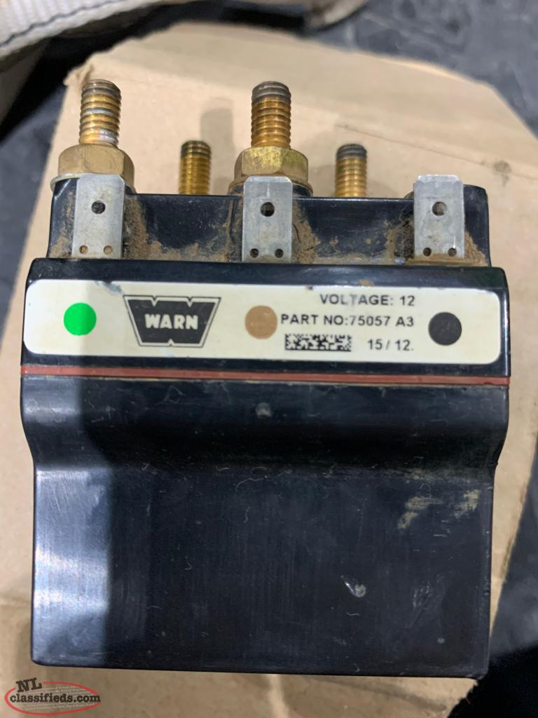Warn Winch Solenoid - Seal Cove, Newfoundland Labrador | NL Classifieds