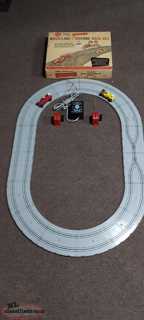 vintage 1960 ac gilbert slot car set restored and working - Harbour ...