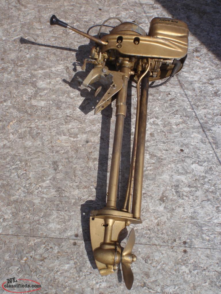 ANTIQUE NEPTUNE MIGHTY MITE MOTOR - Grand Falls Windsor, Newfoundland ...