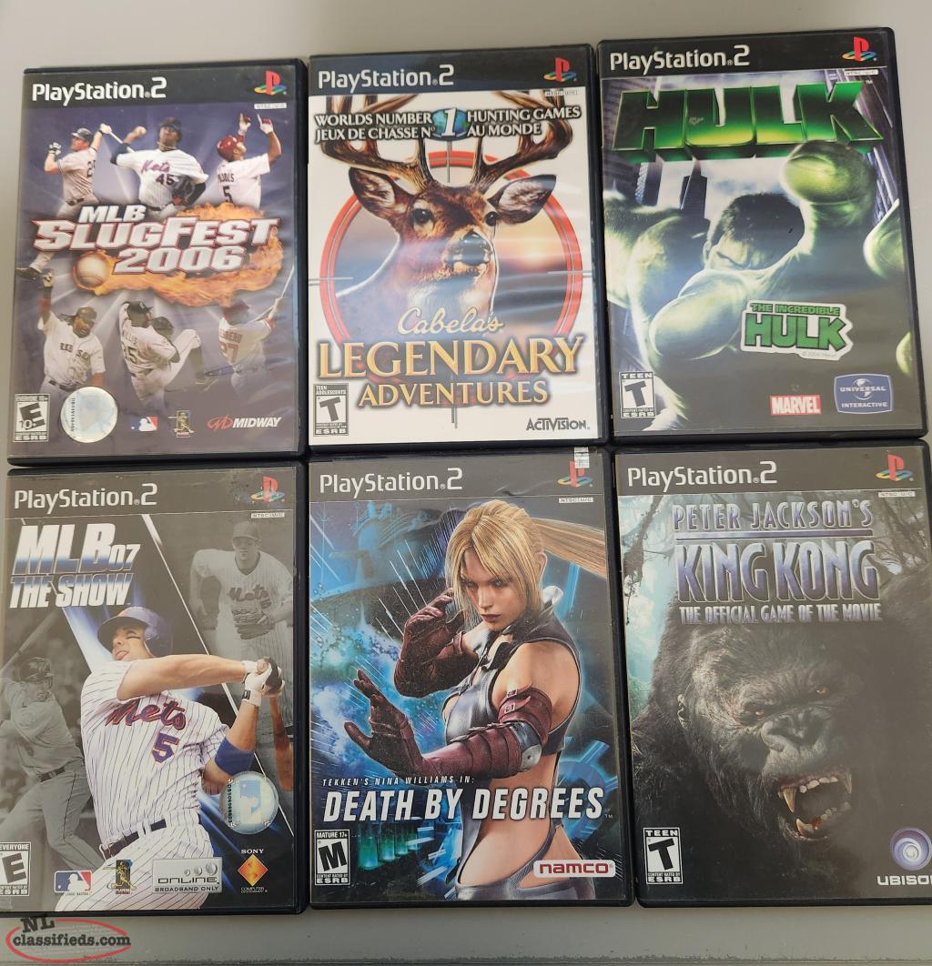 PS2 Game Lot - munimoro.gob.pe