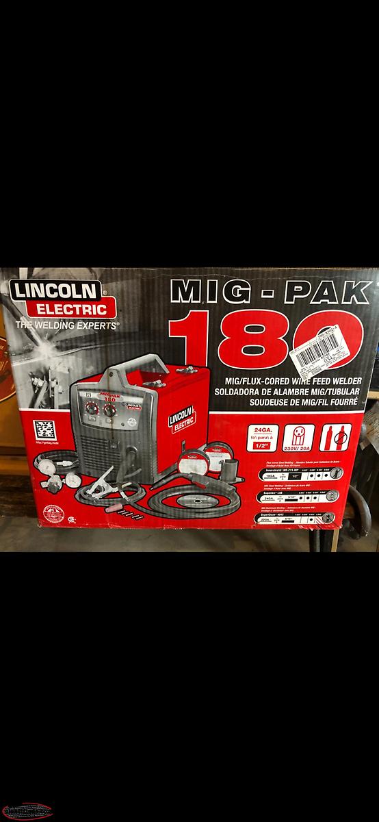 Lincoln Electric Mig Pak 180 - St.johns, Newfoundland Labrador | NL ...
