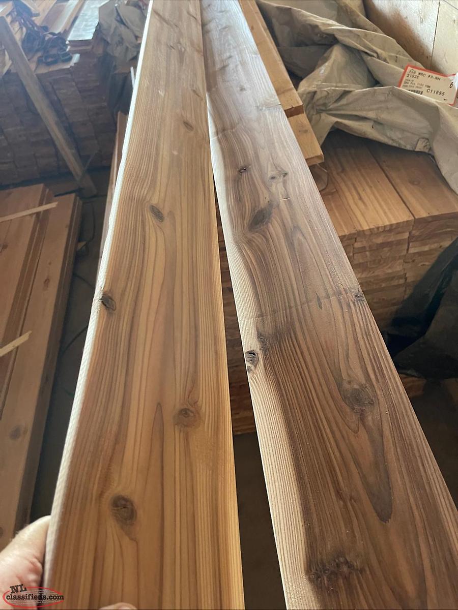 Japanese Cedar 1x6x8’ - Old Perlican, Newfoundland Labrador | NL ...