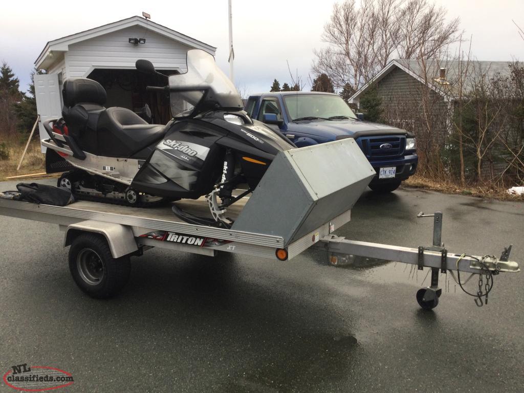 2007 Bombardier snowmobile and trailer - Conception Bay South ...