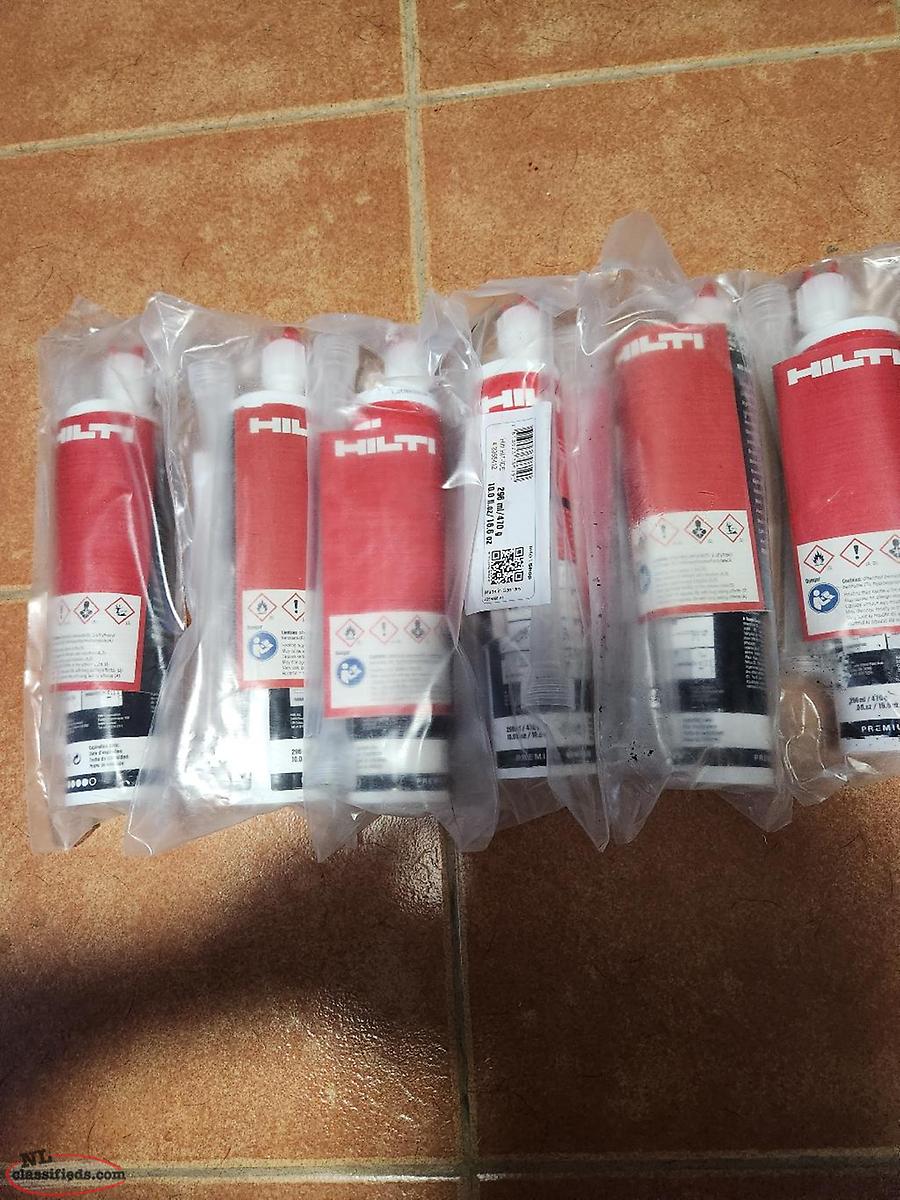 Hilti Ice Epoxy For Sale - Carbonear Nl, Newfoundland Labrador | NL ...
