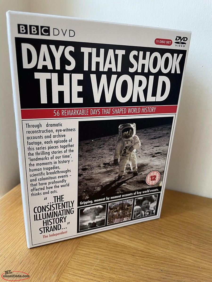 Days That Shook The World The Complete Series 1-3 11 BBC Dvd Boxset ...