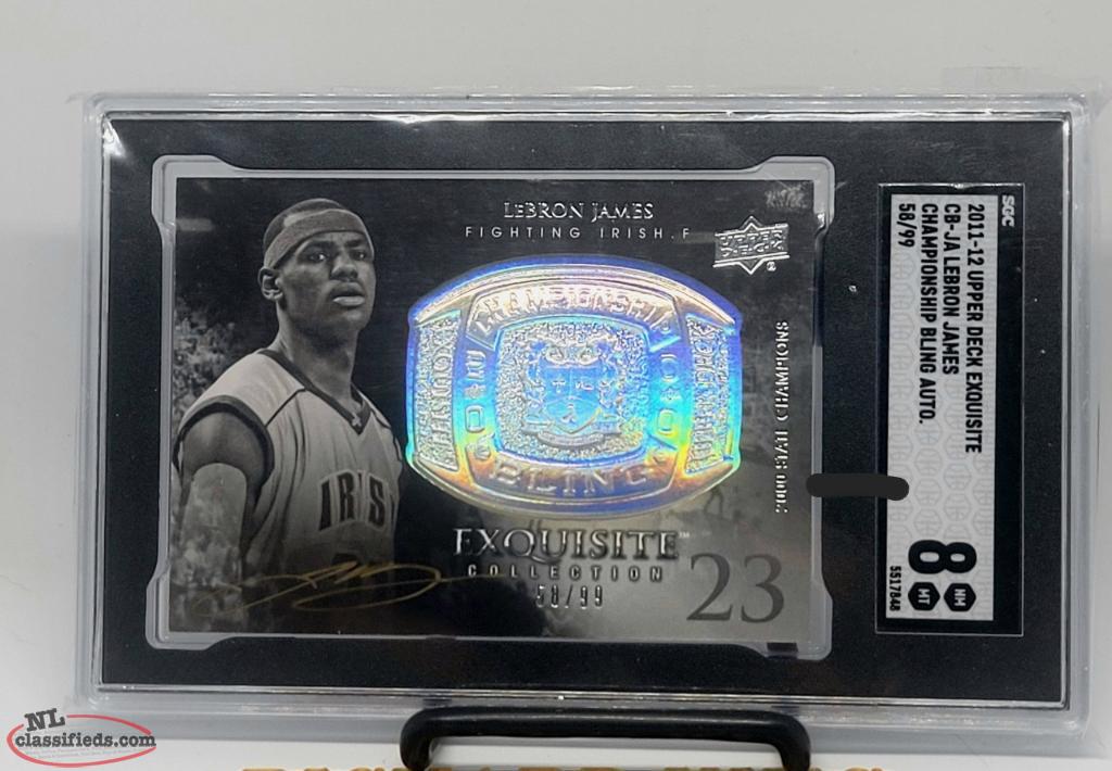 Michael Jordan Rookie, Michael Jordan Auto, Lebron James Auto - Grand ...