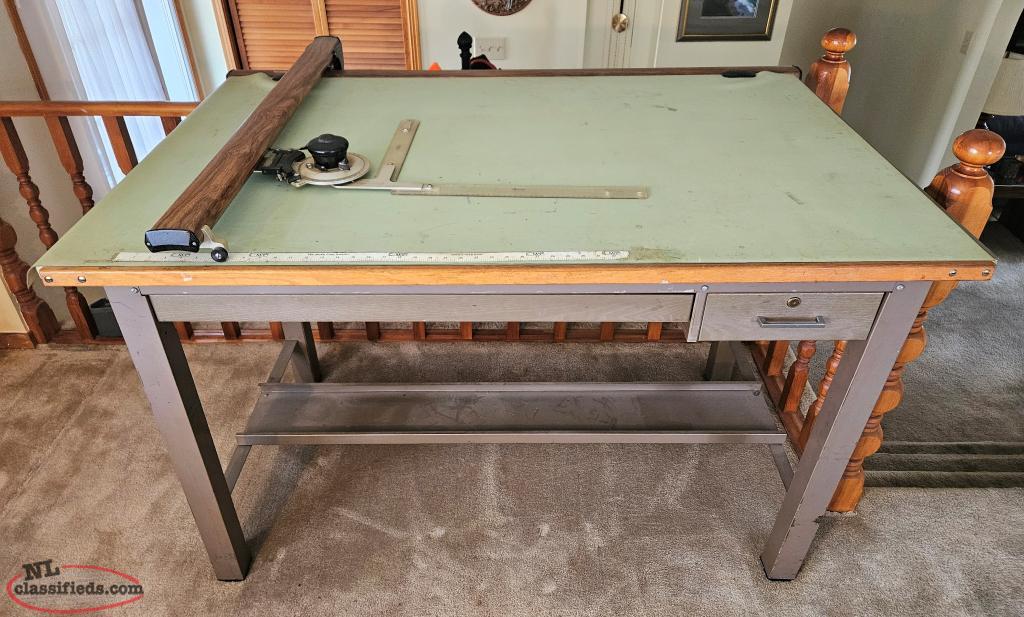 ONE OF A KIND Engineering Drafting Table - St. John's, Newfoundland ...