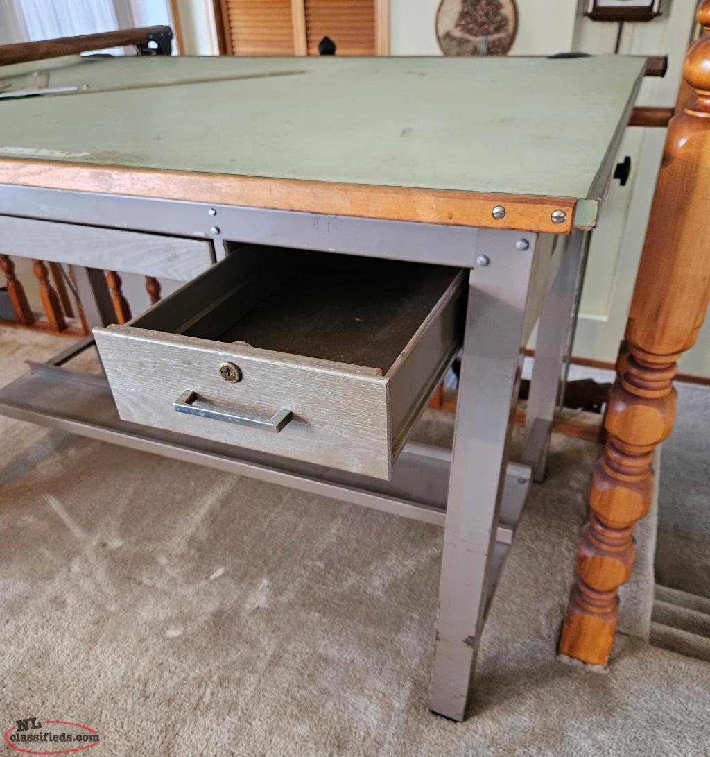 ONE OF A KIND Engineering Drafting Table - St. John's, Newfoundland ...