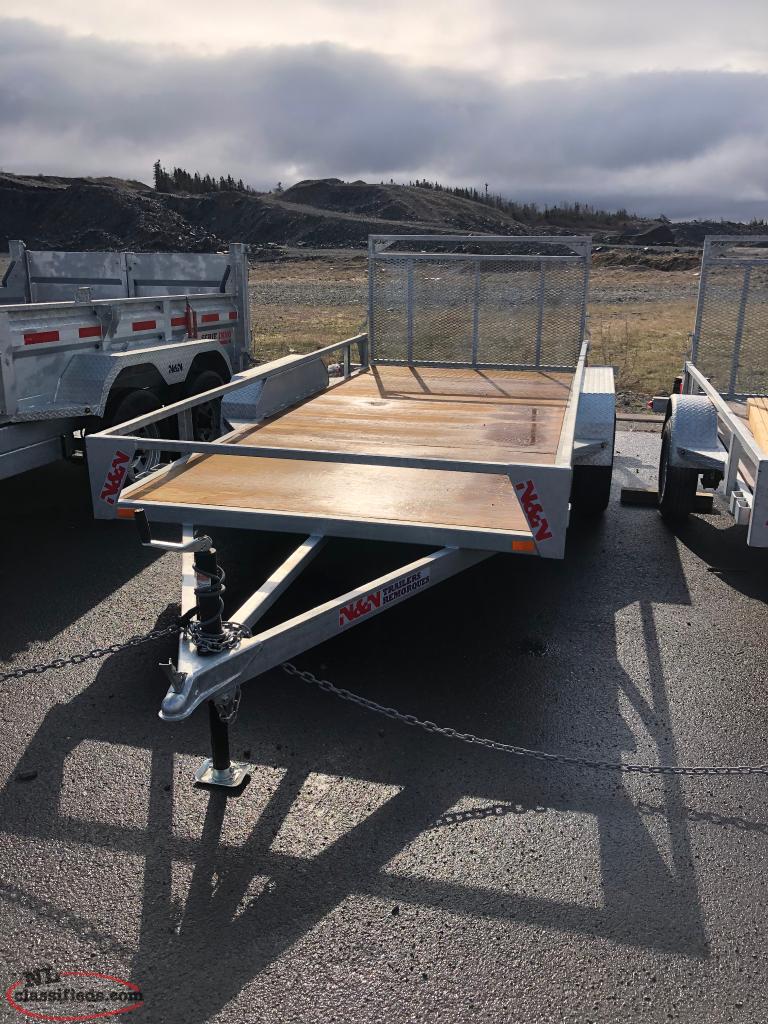 6 X 14 Galvanized Utility Trailer - Mount Pearl, Newfoundland Labrador ...