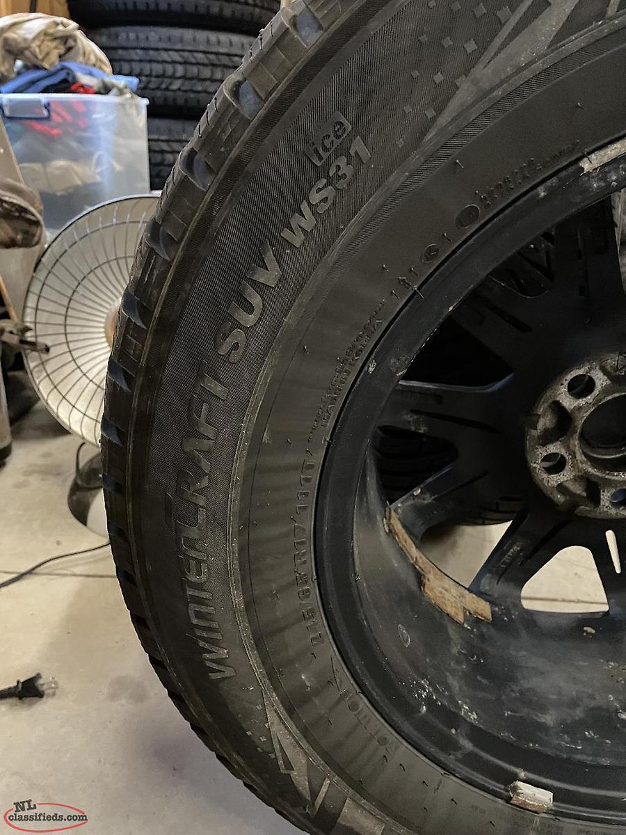 Fast Rims and 17” Studded Winter Tires - Random Island, Newfoundland ...