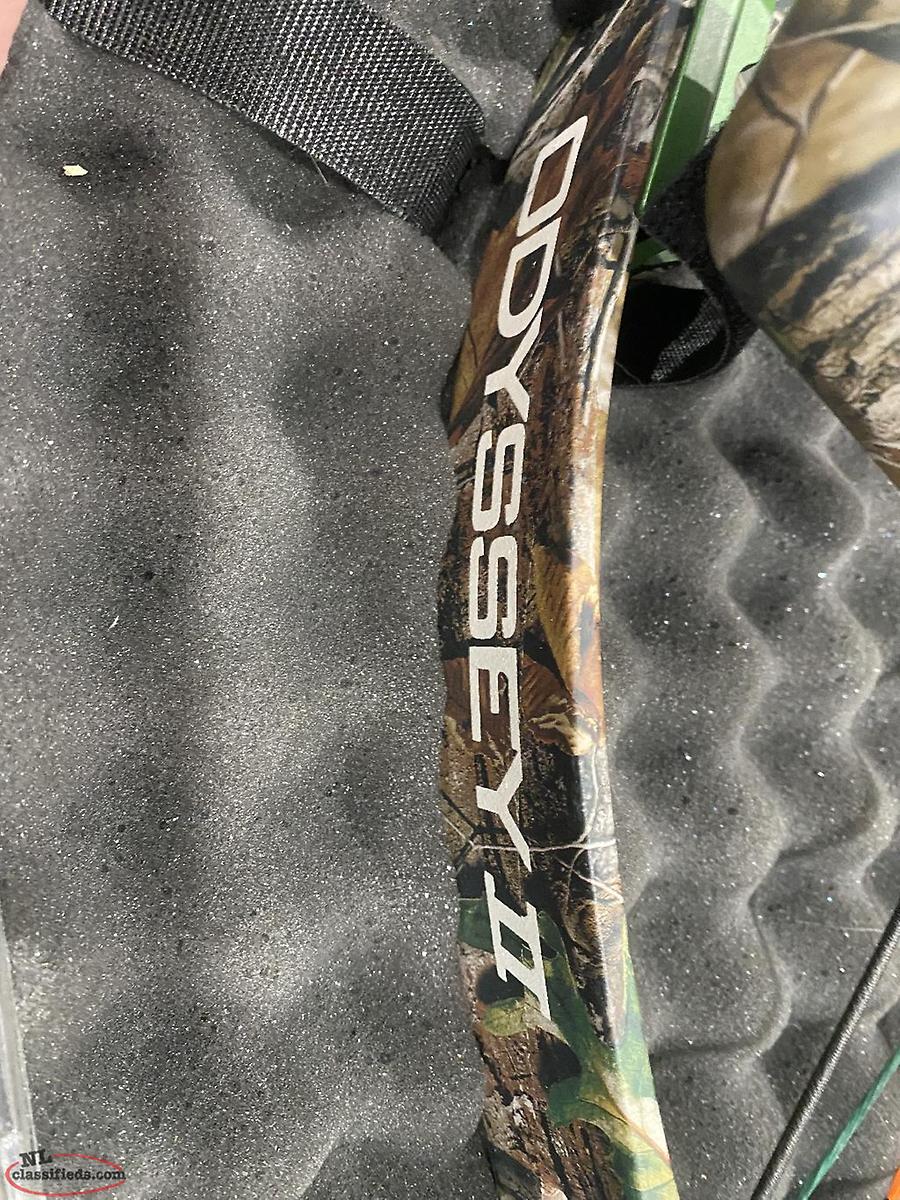 Bear Odyssey Two Intermediate Compound Bow With Case And Accessories ...