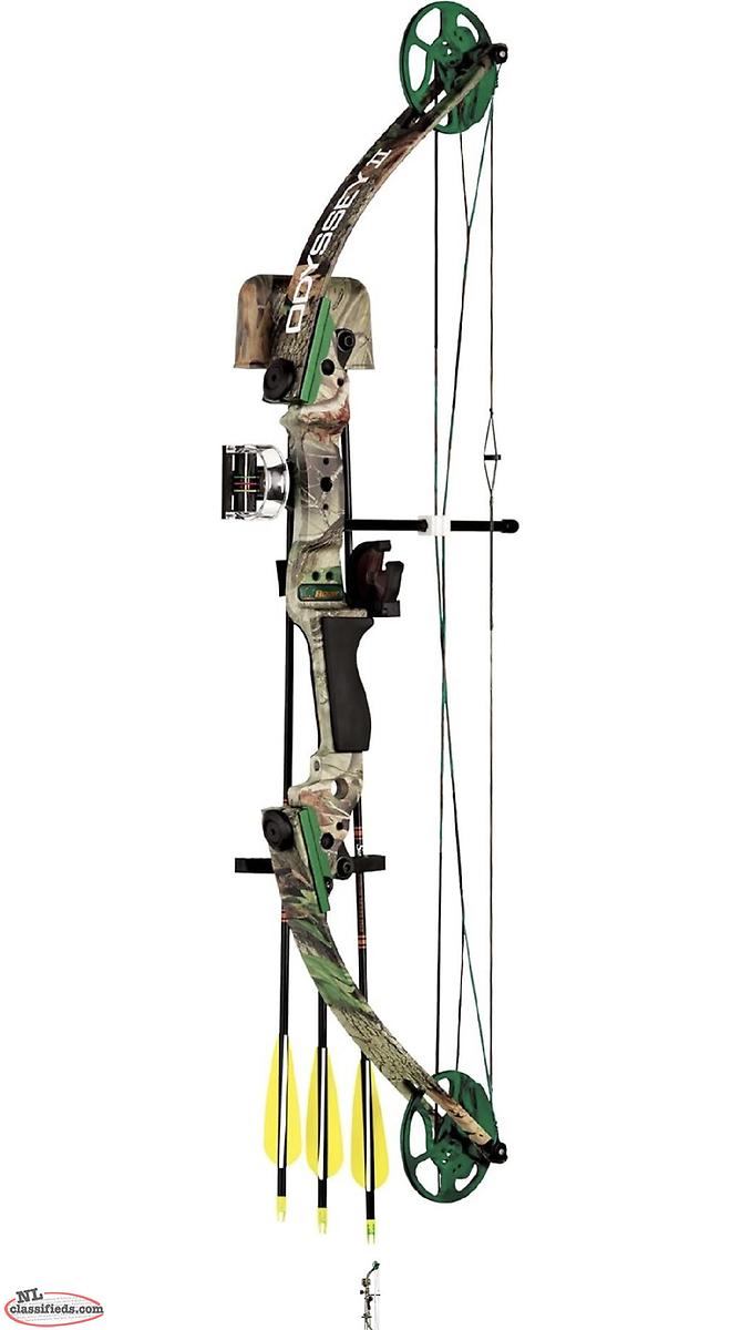 Bear Odyssey Two Intermediate Compound Bow With Case And Accessories ...