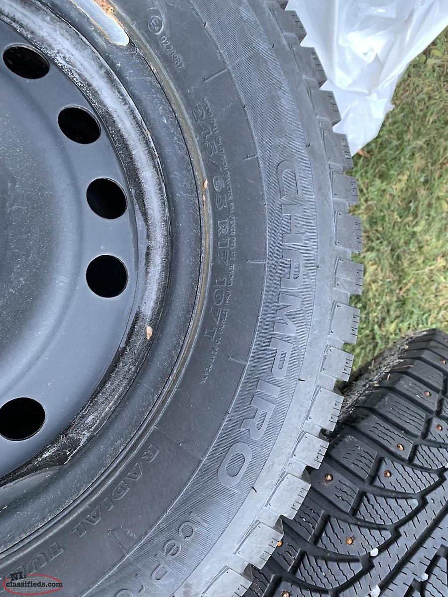 245/65R17 Champion gt Ice Pro Studded Winter Tires, Rims ans Tire ...