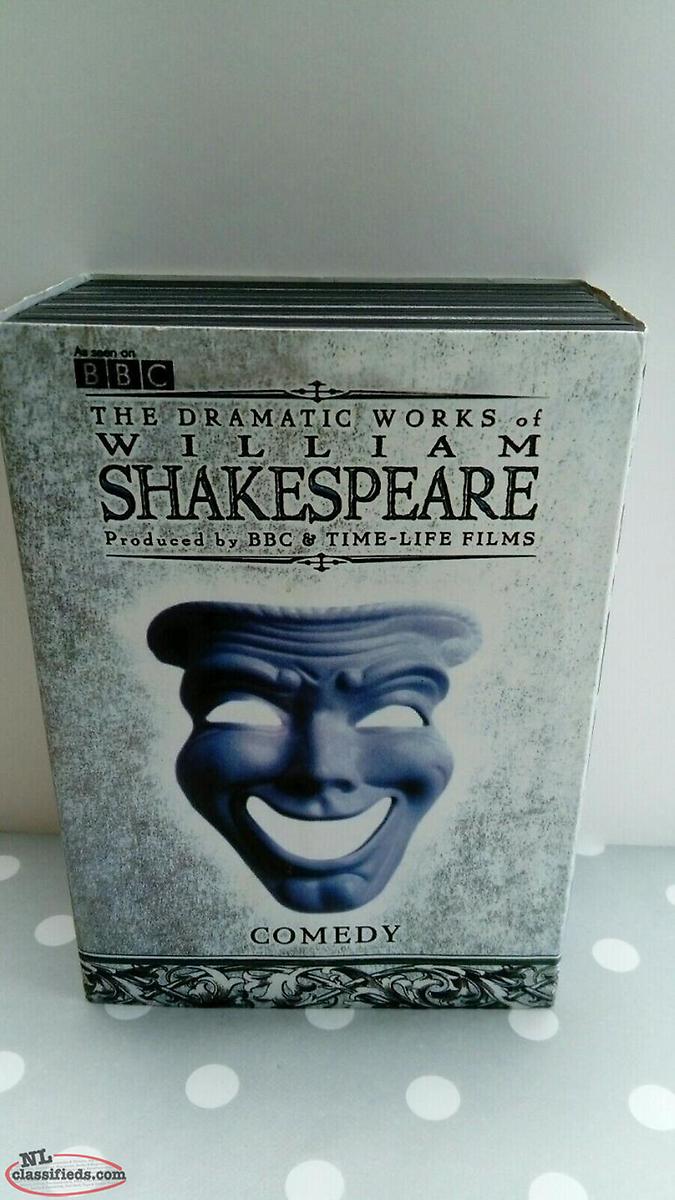 Three BBC Box Sets of William Shakespeare (15 DVD's) in 'like new' condition - St. John's ...