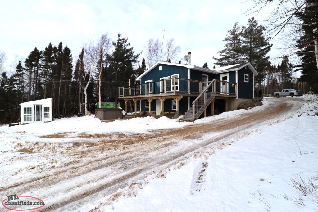 Waterfront Cabin with fantastic view! - Howley, Newfoundland Labrador ...