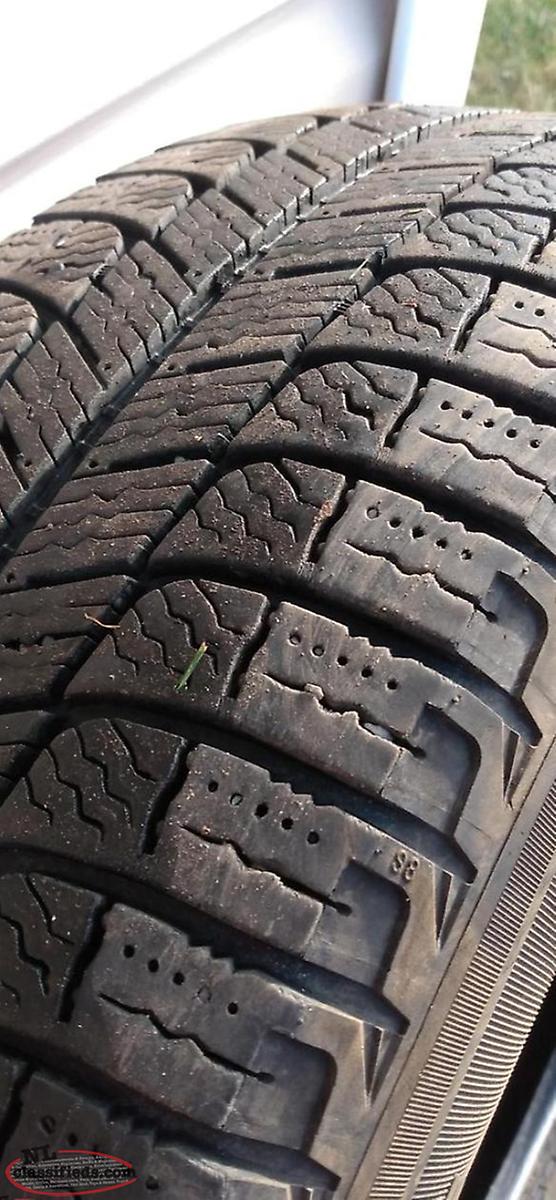 Set of 4 - Michelin X Ice Winter tires. 195/65/15 - Goulds ...