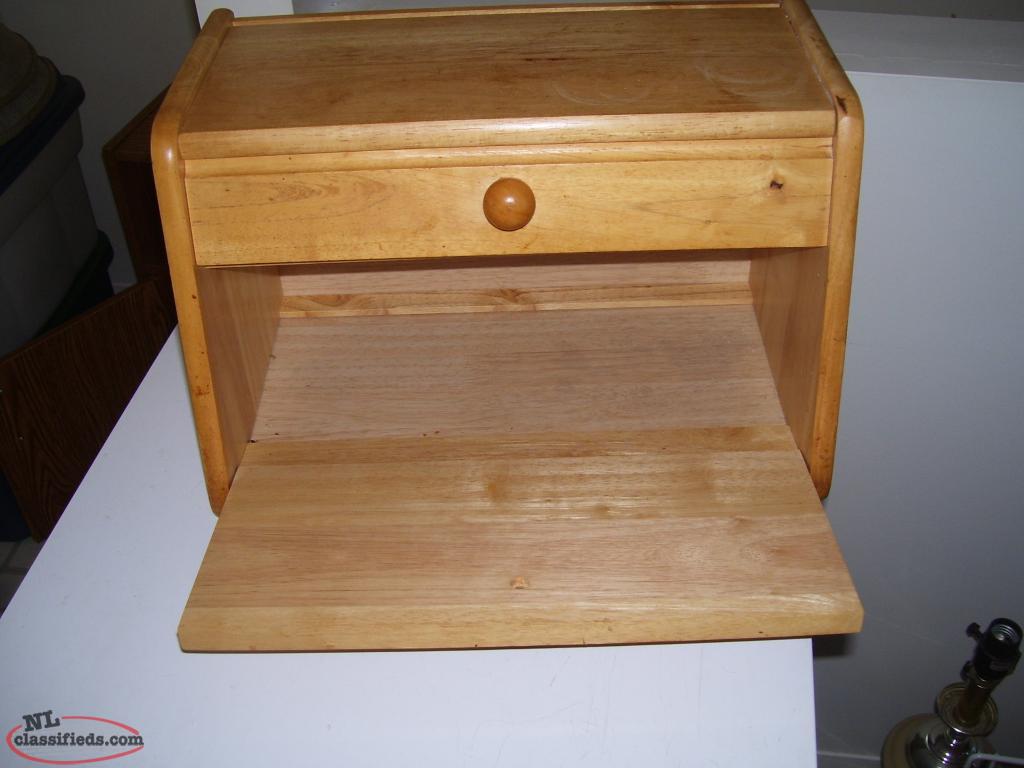 wooden bread box - Grand Falls-Windsor, Newfoundland Labrador | NL ...