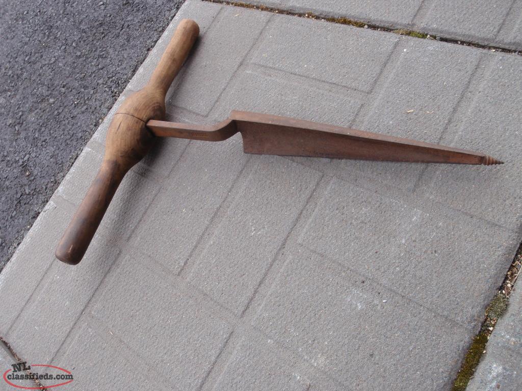 OLD BARREL MAKING TOOLS - Grand Falls Windsor, Newfoundland Labrador ...