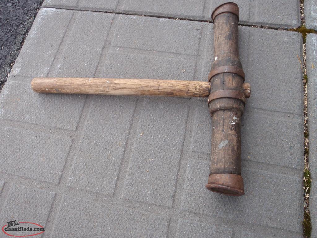 OLD BARREL MAKING TOOLS - Grand Falls Windsor, Newfoundland Labrador ...