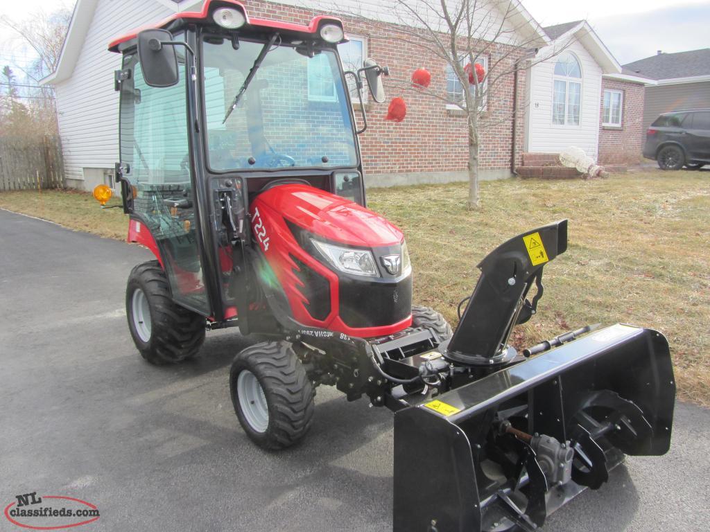 2022 TYM T-224 Tractor only 50 hrs with Snow Blower & Loader - Gander, Newfoundland Labrador ...